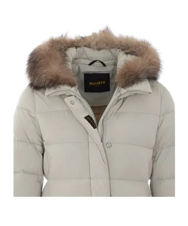 MOORER Zagara Quilted Puffer Coat