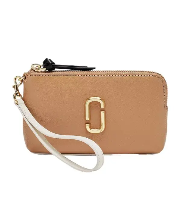 Marc Jacobs Snapshot Wristlet - Camel Multicolor