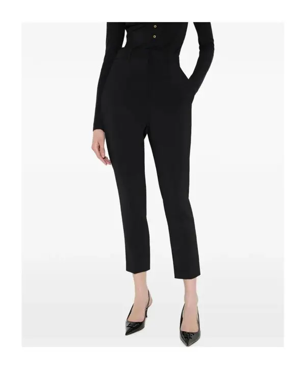 Elisabetta Franchi Lightweight Crêpe-fabric Trousers