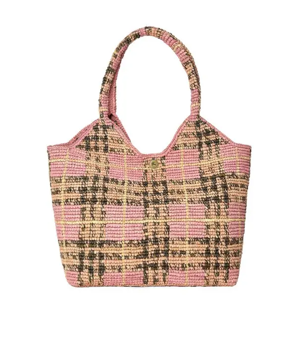 Burberry Coarse Woven Tote