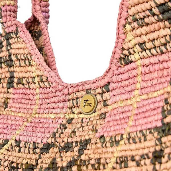 Burberry Coarse Woven Tote