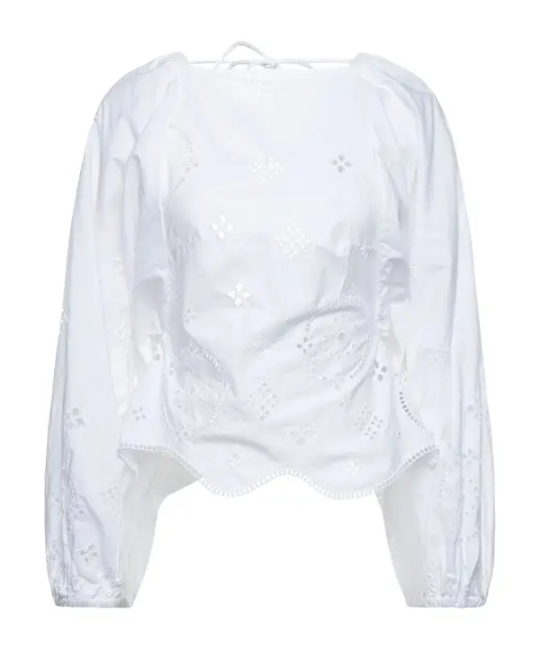 GANNI English Embroidered Smock
