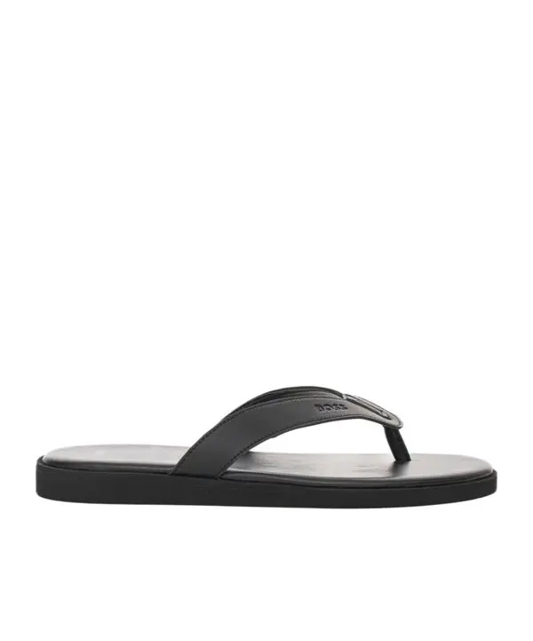Hugo Boss Logo-embossed Thong Sandals