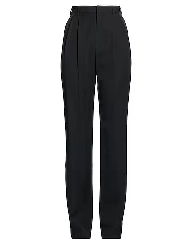 Saint Laurent Solid Color Tapered Pants