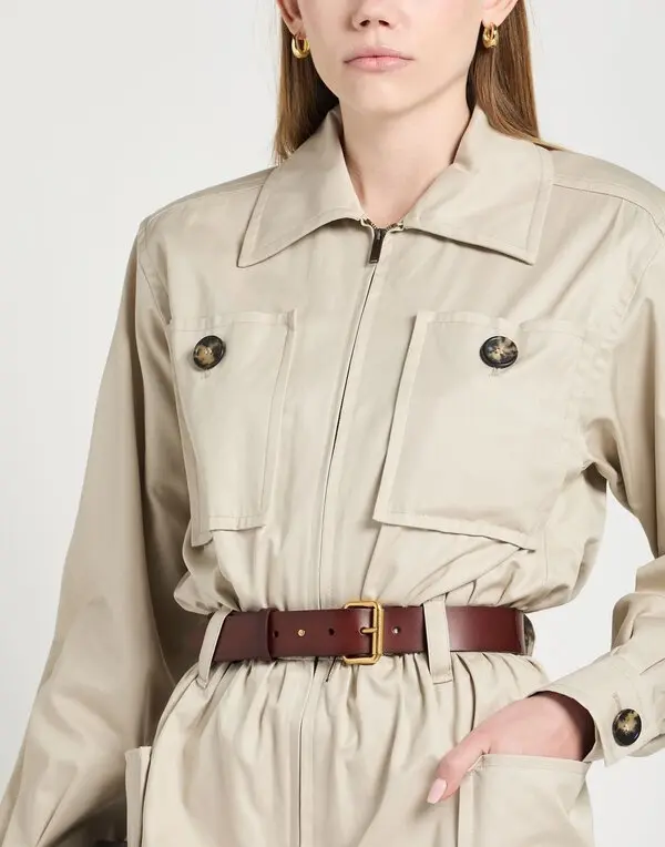 Saint Laurent Long Sleeves Jumpsuit
