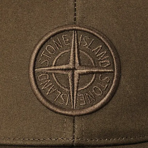 Stone Island Plain Cotton Rep Cap