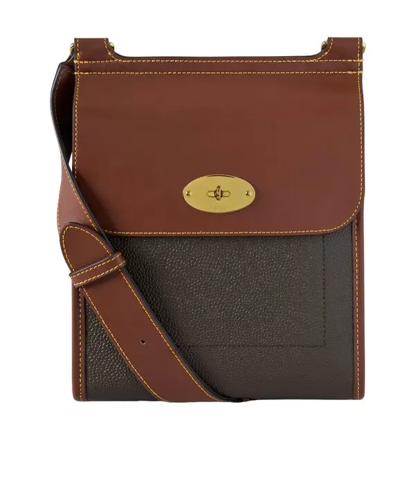 Mulberry Antony Eco Scotchgrain And Leather Satchel