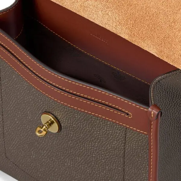 Mulberry Antony Eco Scotchgrain And Leather Satchel
