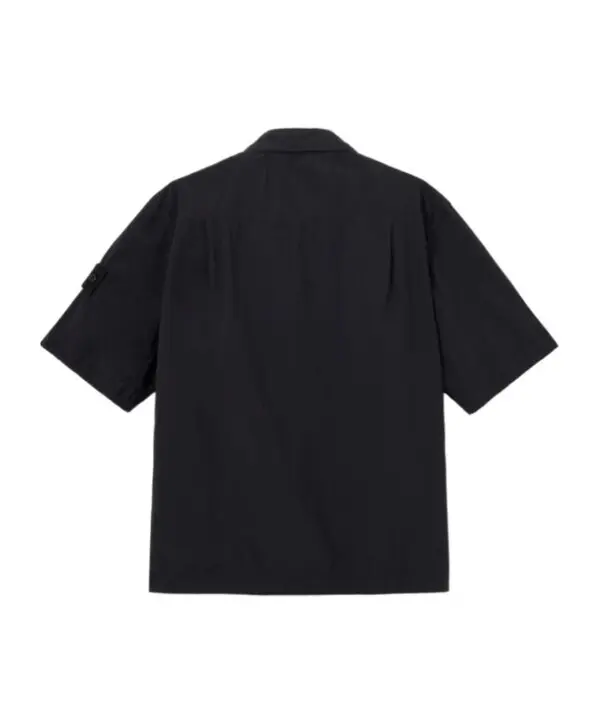 Stone Island Logo-patch Short-sleeve Shirt