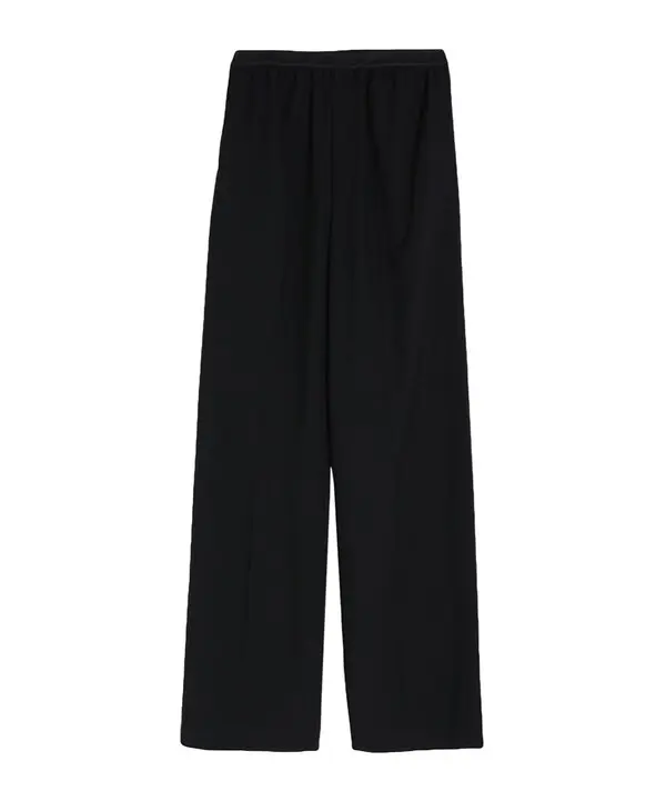 Balenciaga Wide-leg Cool Wool Trousers
