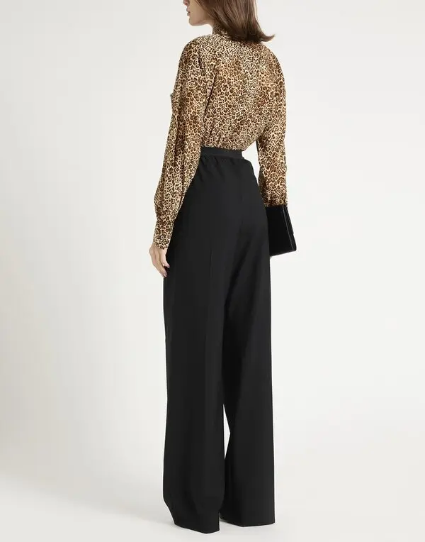 Balenciaga Wide-leg Cool Wool Trousers