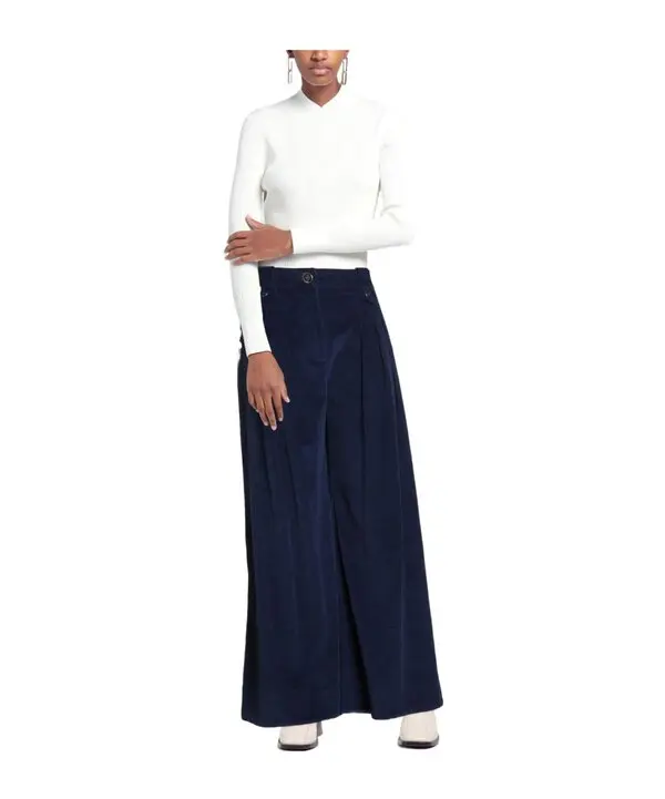 Farm Rio Corduroy Wide-leg Trousers