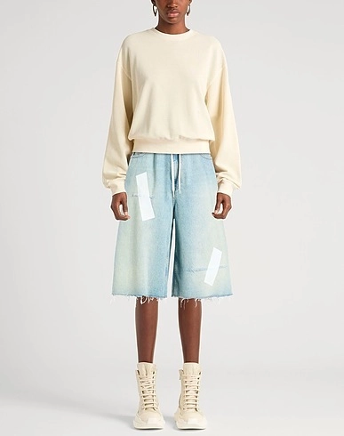 MAISON MARGIELA Light-colored Denim Shorts