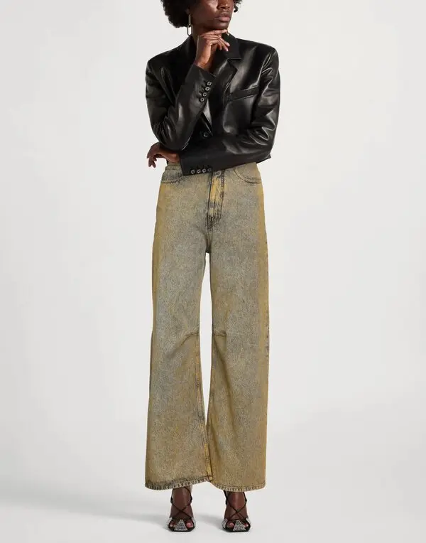 MAISON MARGIELA Minimalist Washed Straight-leg Jeans