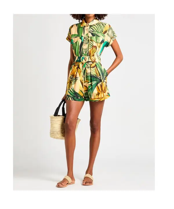 Farm Rio Printed Jumpsuit