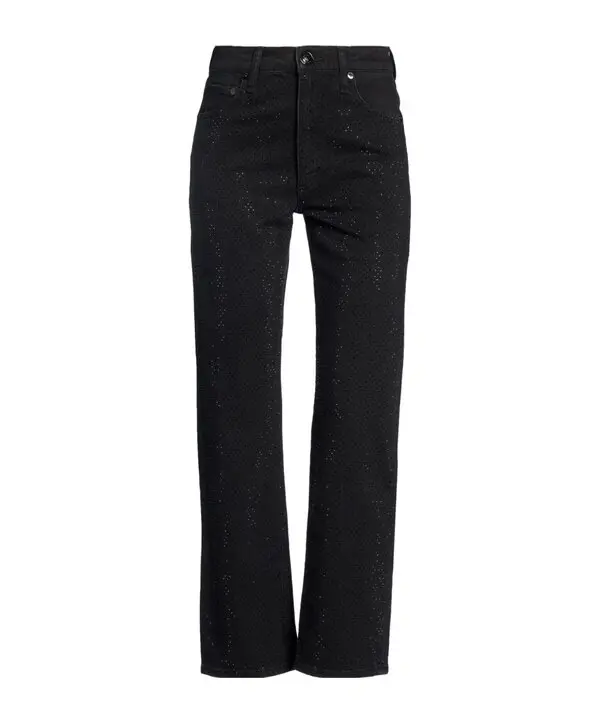 Rag & Bone Crystal Embellished Straight-leg Denim Trousers