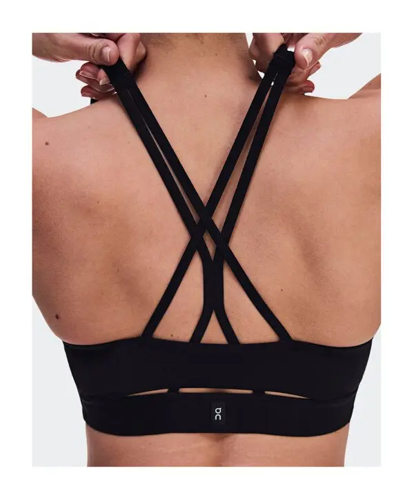 On Studio Strappy Performance Bra - Black