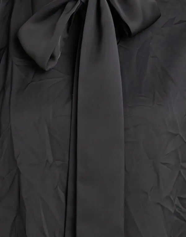 Balenciaga Satin Shirt - Black