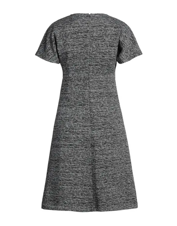 Dolce & Gabbana Tweed Short Sleeve Knit Dress