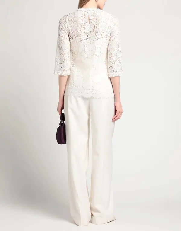 Dolce & Gabbana Lace Snap Fastenings Top