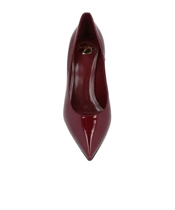 Saint Laurent Patent Leather Pointed Toe Stilettos
