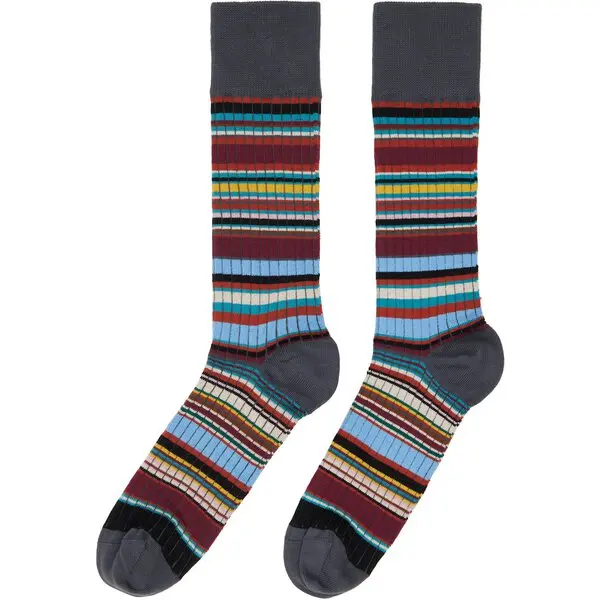 Paul Smith Striped Three-pack Socks