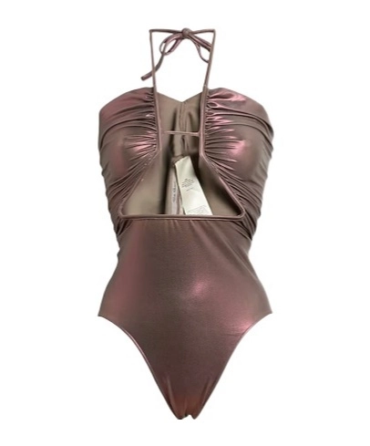 Rick Owens Metallic One Piece Swimsuit