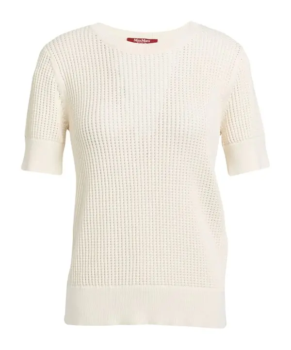 Max Mara Short-sleeve Knit Top