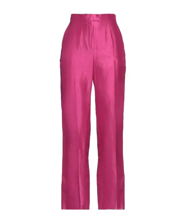 Max Mara Shantung Straight Leg Trousers