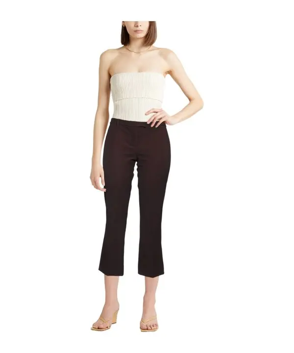 Max Mara High-waisted Bootcut Trousers