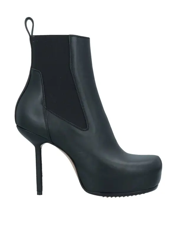 Rick Owens Minimalist High-heeled Ankle Boots
