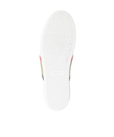 Burberry Minimal Low-top Leather Trainers
