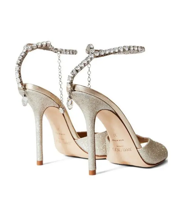 JIMMY CHOO Logo High-heeled Sandals