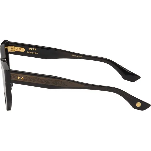 Dita Obsidion Geometric-frame Sunglasses