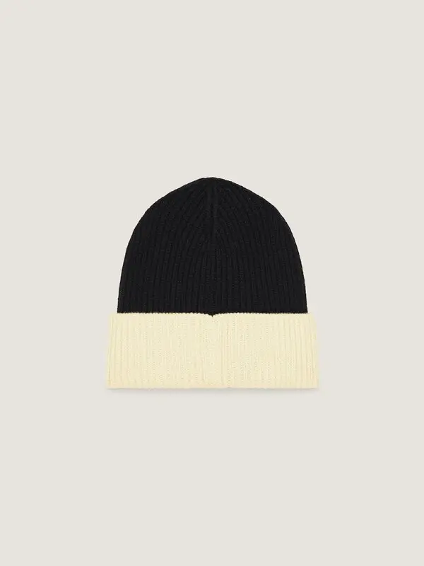 Givenchy Two-toned Wool And Cashmere Beanie