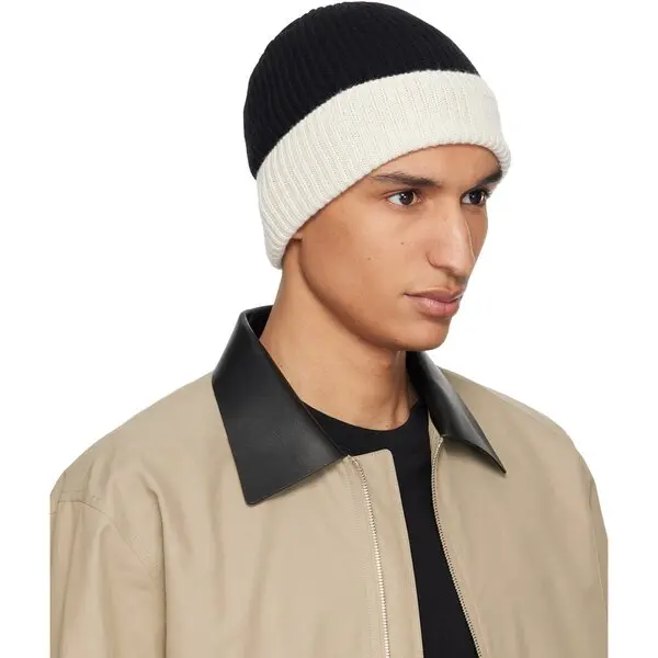 Givenchy Two-toned Wool And Cashmere Beanie