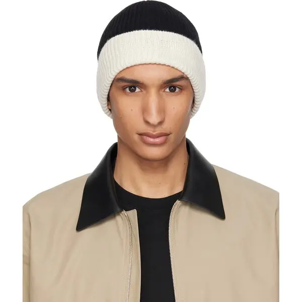 Givenchy Two-toned Wool And Cashmere Beanie