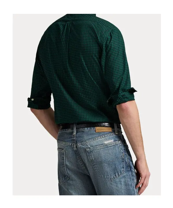 Ralph Lauren Gingham-check Long-sleeve Shirt