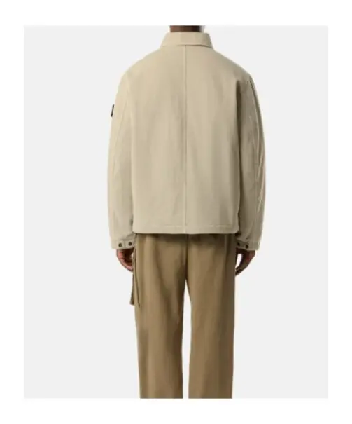 Stone Island Padded Coach Jacket With Anti-drop Finish