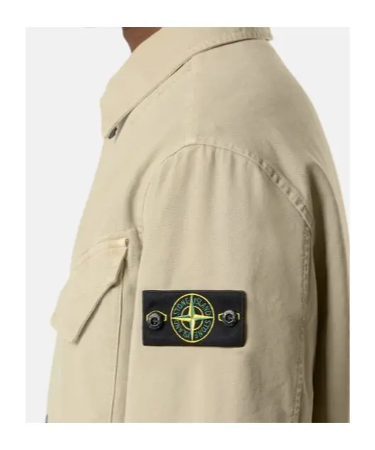 Stone Island Padded Coach Jacket With Anti-drop Finish