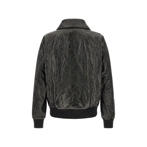 Rick Owens Dracuflight Zip-up Leather Jacket - No