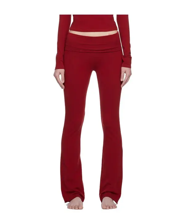 SKIMS Skinny Casual Pants - Red