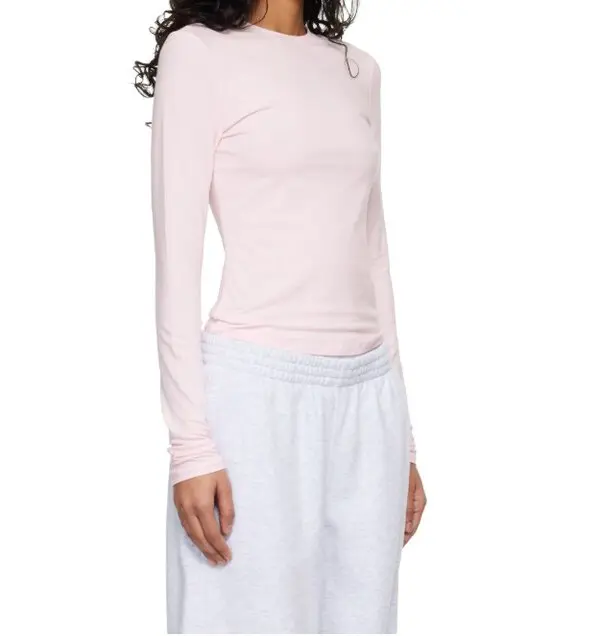SKIMS Long-sleeved T-shirt - Pink