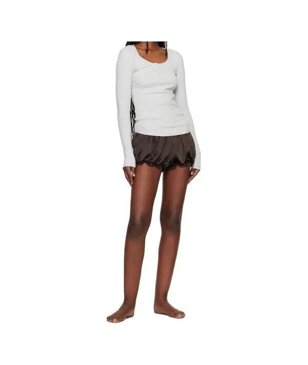SKIMS Lightweight Satin Lantern Shorts