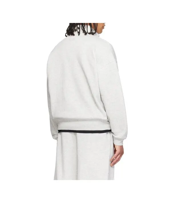 SKIMS Cotton Flannel Hoodie - White