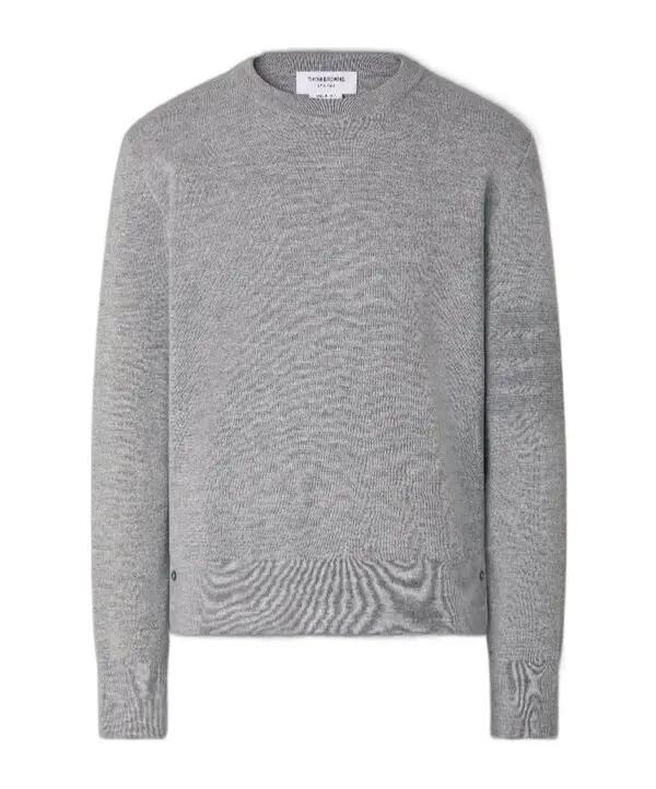 Thom Browne 4-bar Ottoman Milano-stitch Jumper