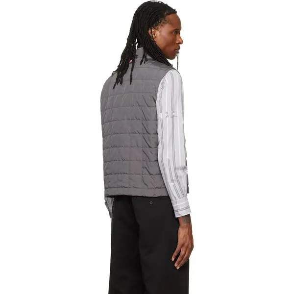 Thom Browne 4-bar Ripstop Vest