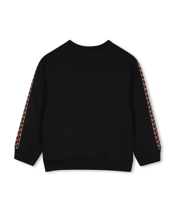 LANVIN Logo Embroidered Crewneck Sweatshirt