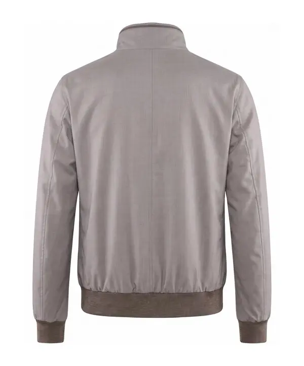 MOORER Long-sleeve Casual Bomber Jacket