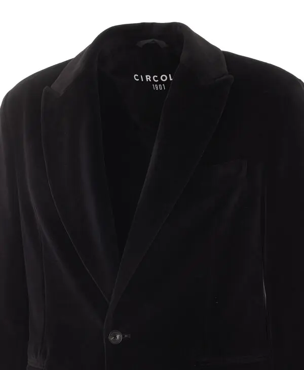 CIRCOLO 1901 Long-sleeve Single Breasted Blazer